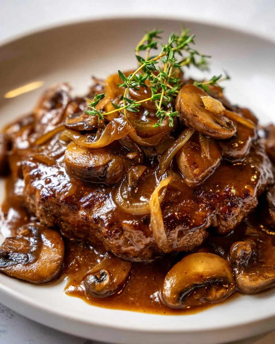 40-Minute Easy Salisbury Steak Recipe with Juicy Patties - Cookivia
